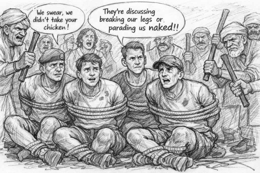 Four NDA Cadets, Some Chicken, And Sandpapered Backsides - Laughter is Life